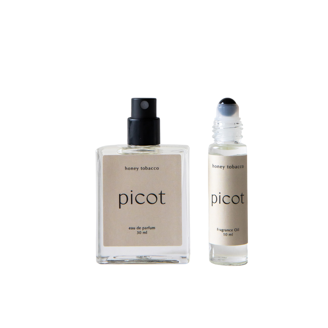 Honey Tobacco Perfume | Picot Collective | Non-Toxic Fragrance