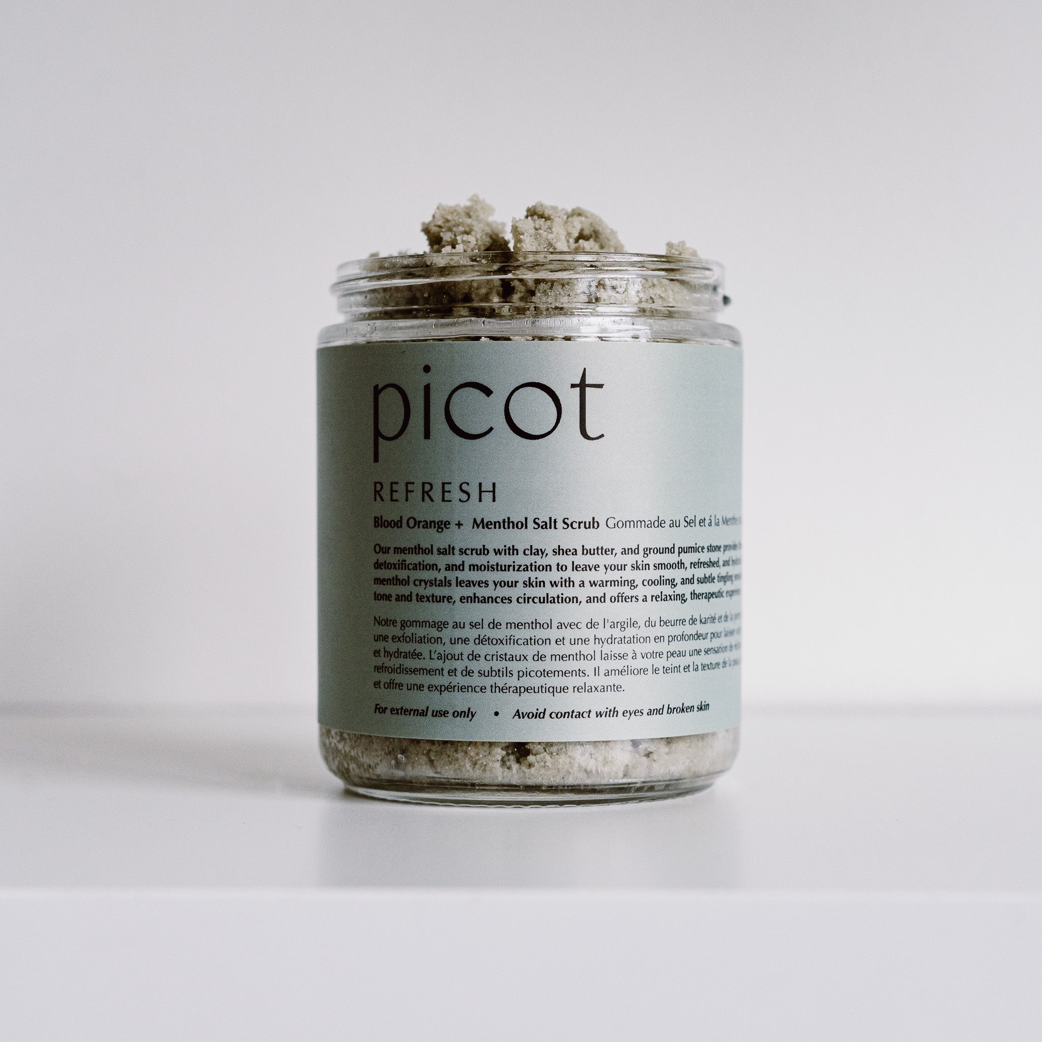 Refresh Salt Scrub — Smooth, Exfoliate, and Energize – Picot